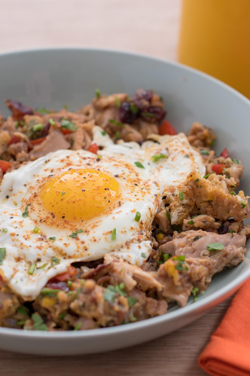 Turkey and Dressing Hash