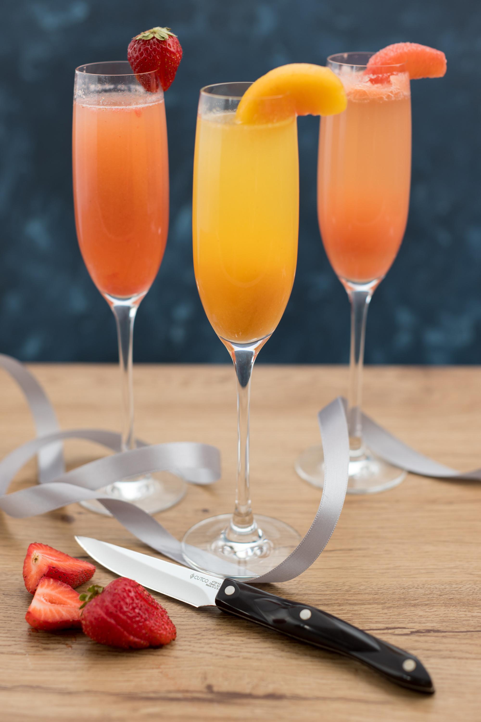 Bellini Cocktail with a Twist