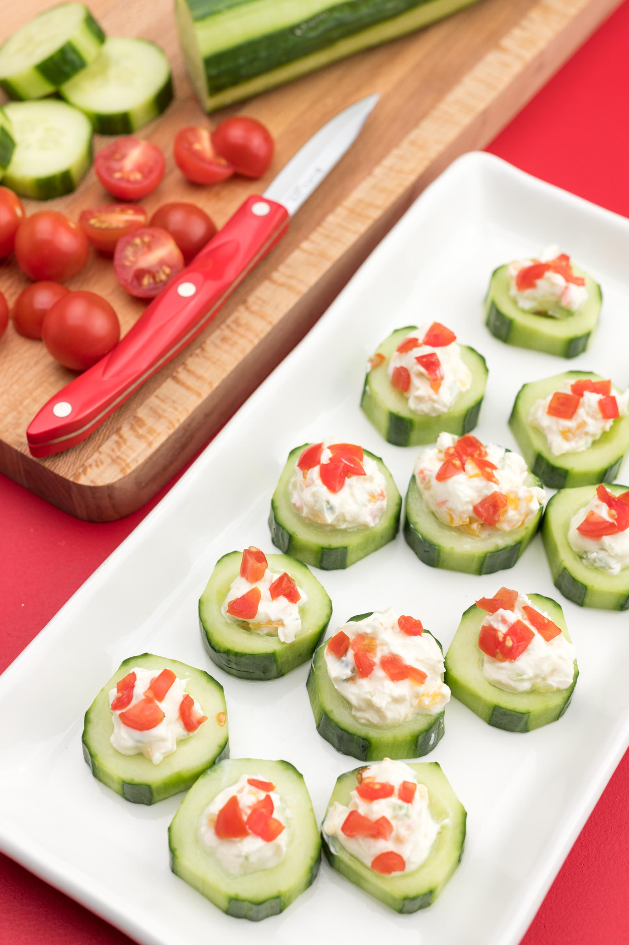 Veggie Dip Bites