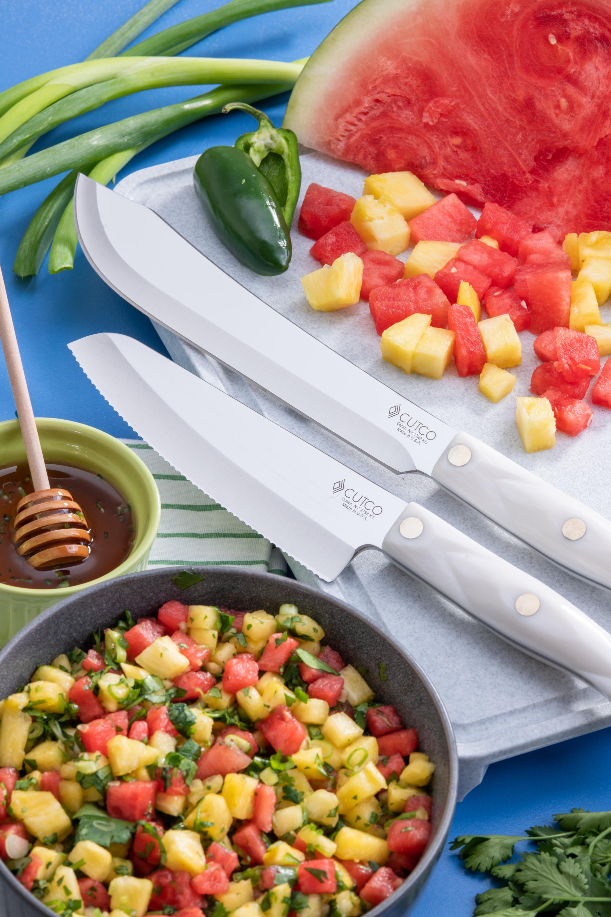 Watermelon Pineapple and Cilantro Salsa