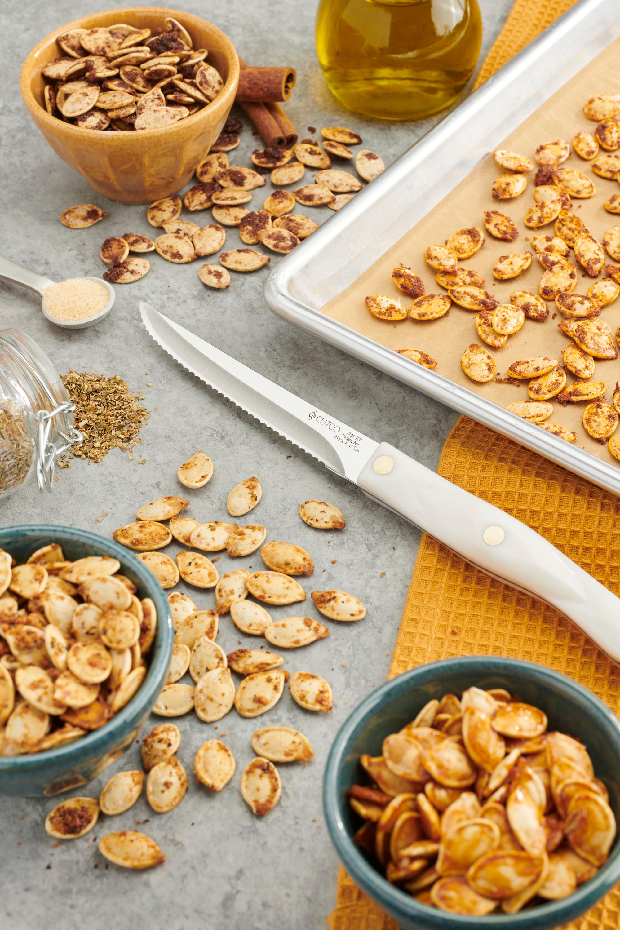 Roasted Pumpkin Seeds: Four Ways