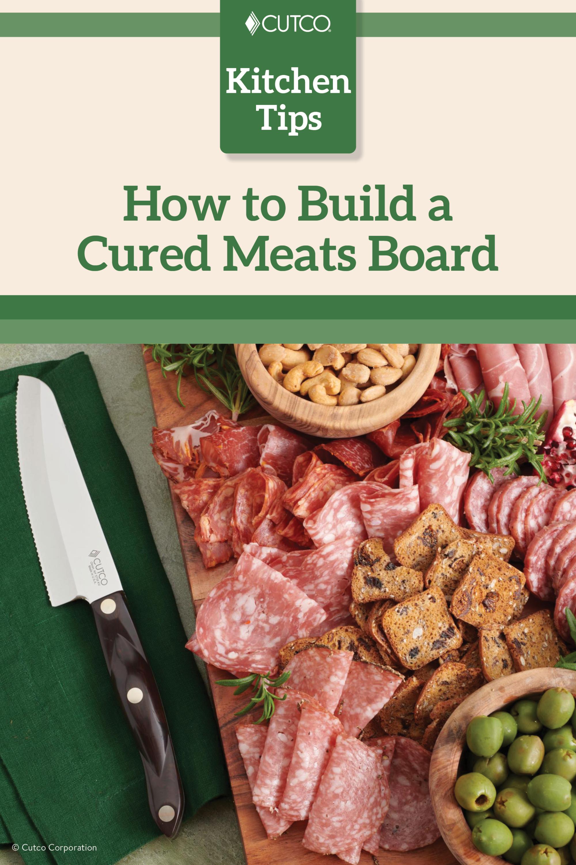 How to Build a Cured Meats Board