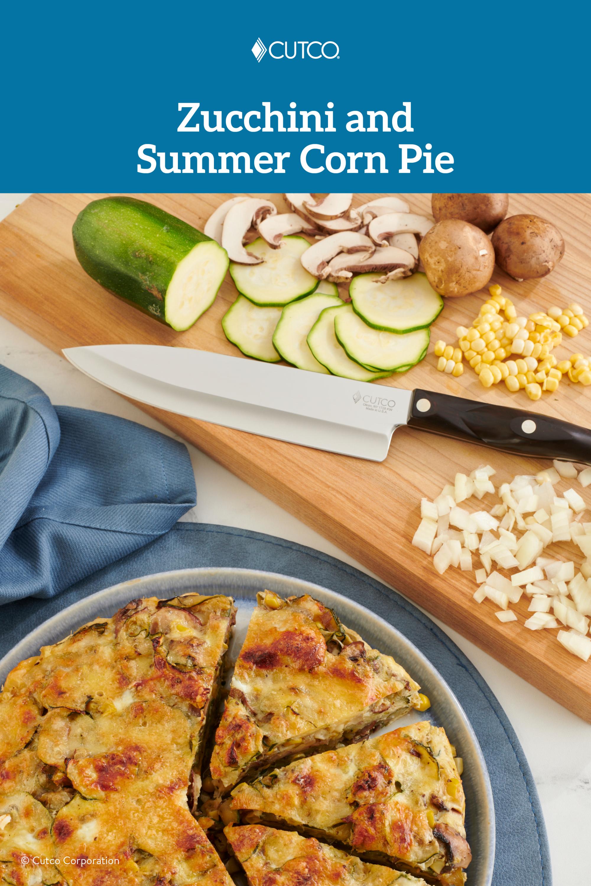 Zucchini and Summer Corn Pie