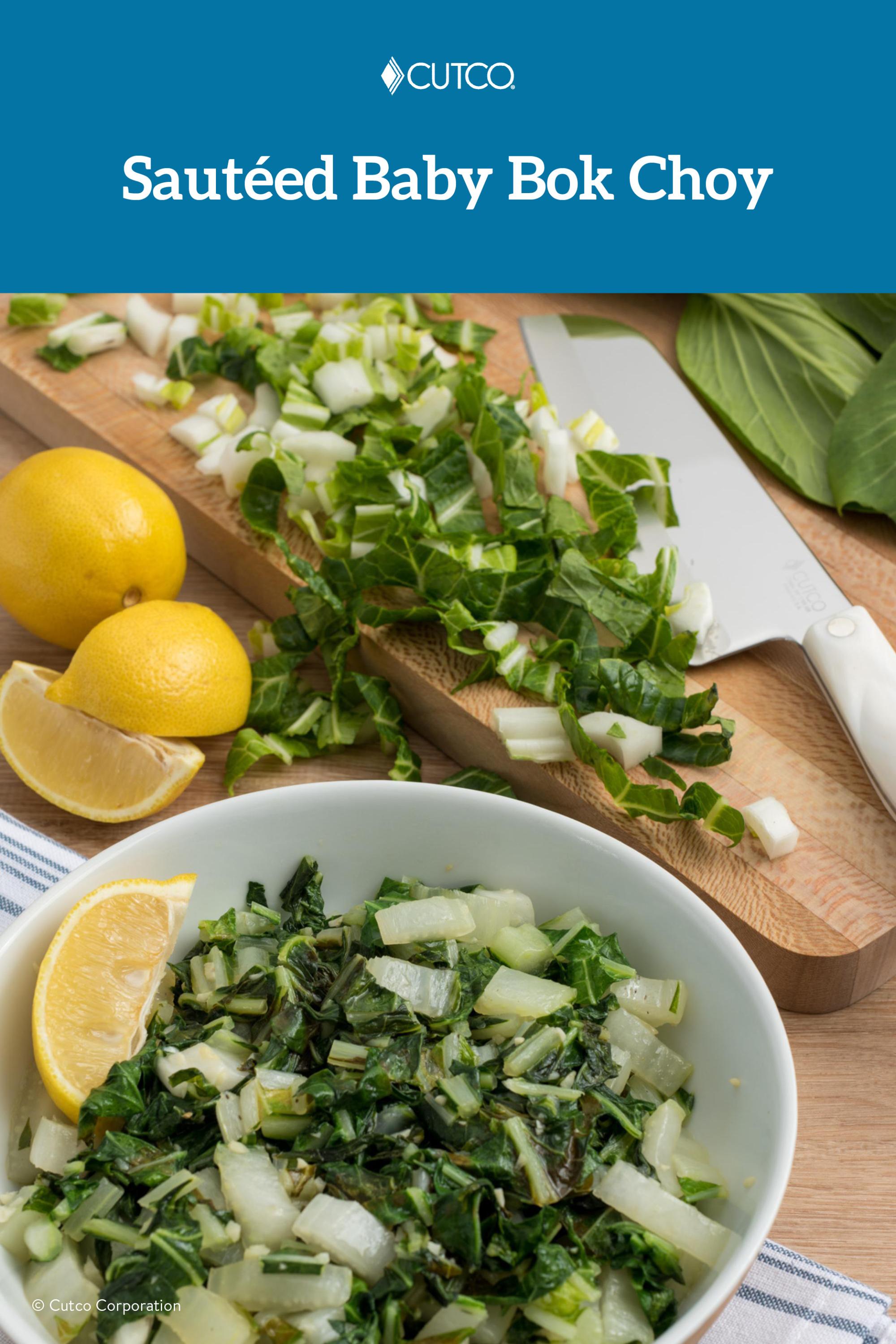 Sautéed Baby Bok Choy