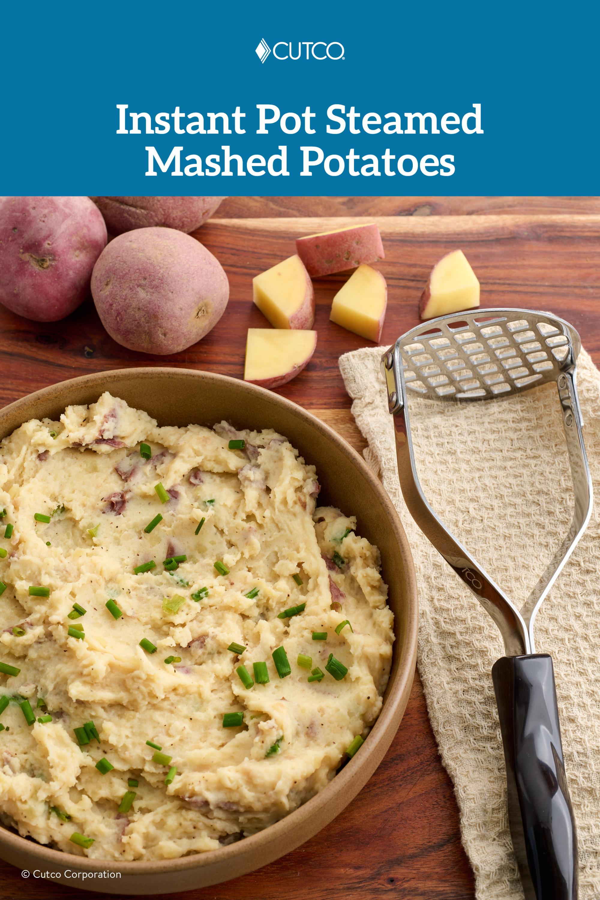 Instant Pot Steamed Mashed Potatoes