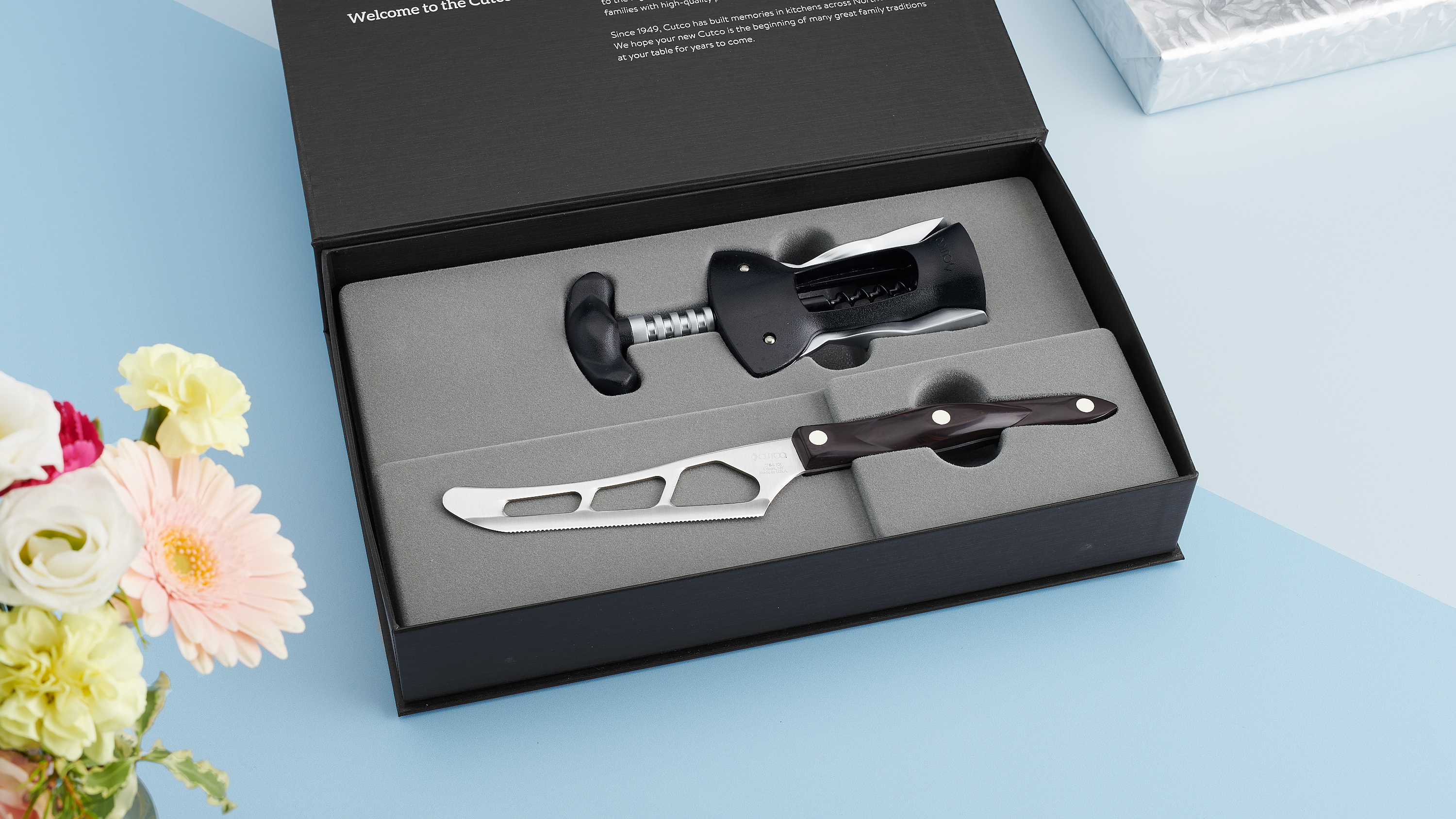 Wine & Cheese Set in Gift Box | Gift Sets by Cutco